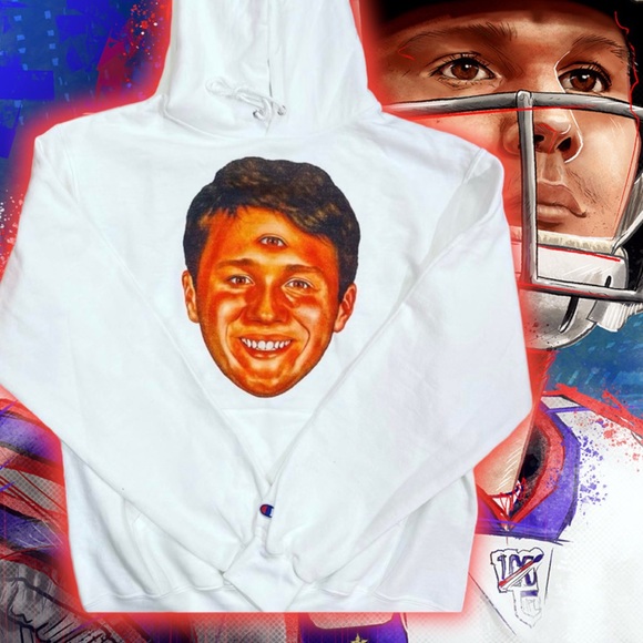 Champion | Shirts | Josh Allen Buffalo Kids Gxfr Hoodie | Poshmark